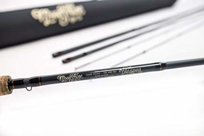 Moonshine Rod Co. The Vesper Series Fly Fishing Rod with Carrying Case ...